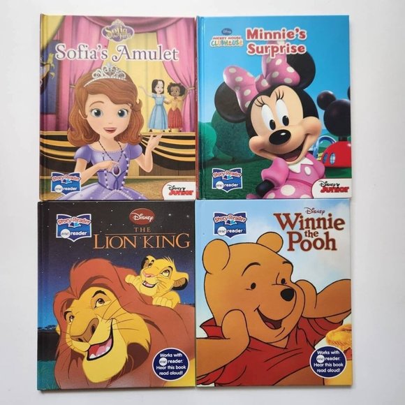 Disney | Accessories | 4 Story Reader Me Reader Hardcover Books Minnie ...
